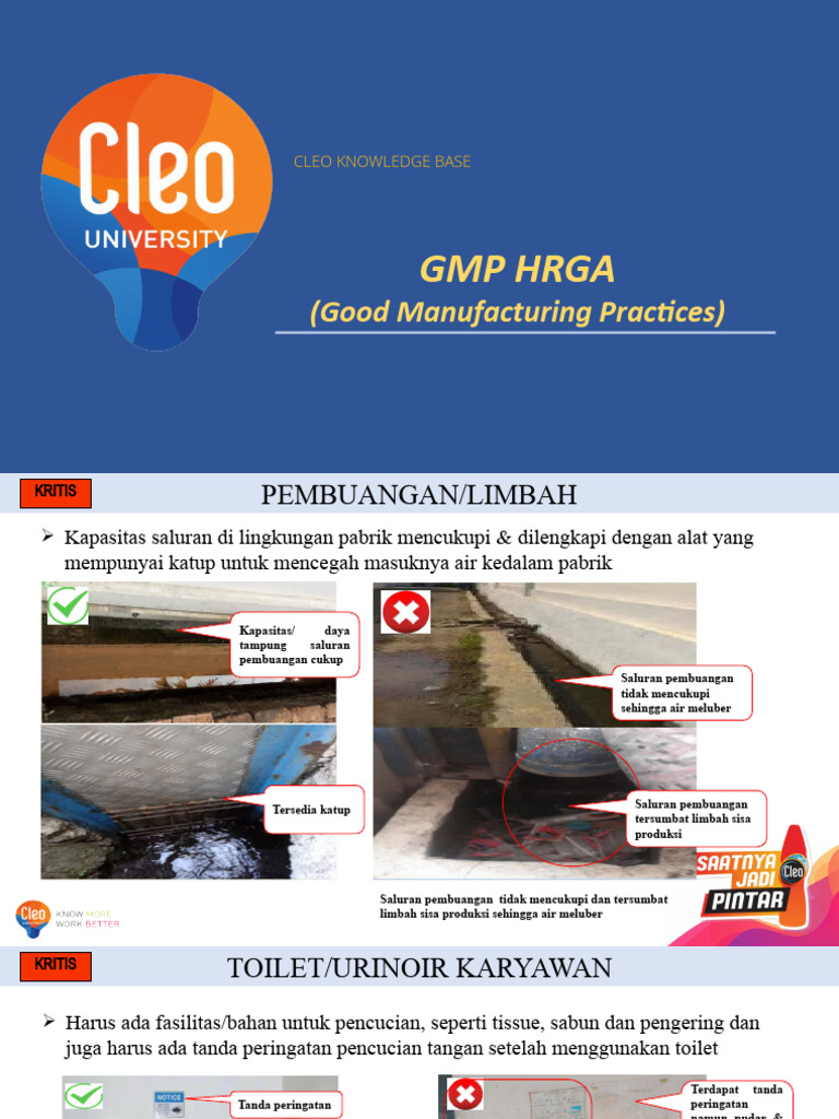 Materi GMP HRGA Fix | PDF