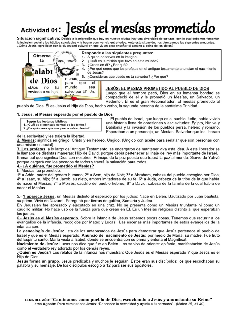 Jesús El Mesías Prometido | PDF | Mesías | Jesús