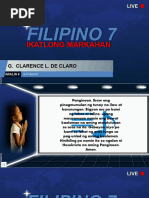 Pagsusuri NG Tekstong Ekspositori Batay Sa Estruktura | PDF