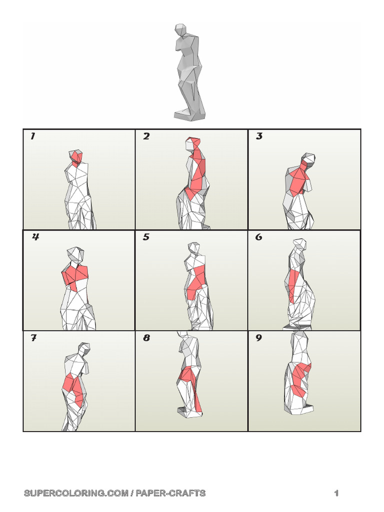 Paper Crafts by SuperColoring | PDF | Computers