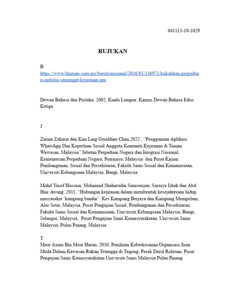 RUJUKAN | PDF