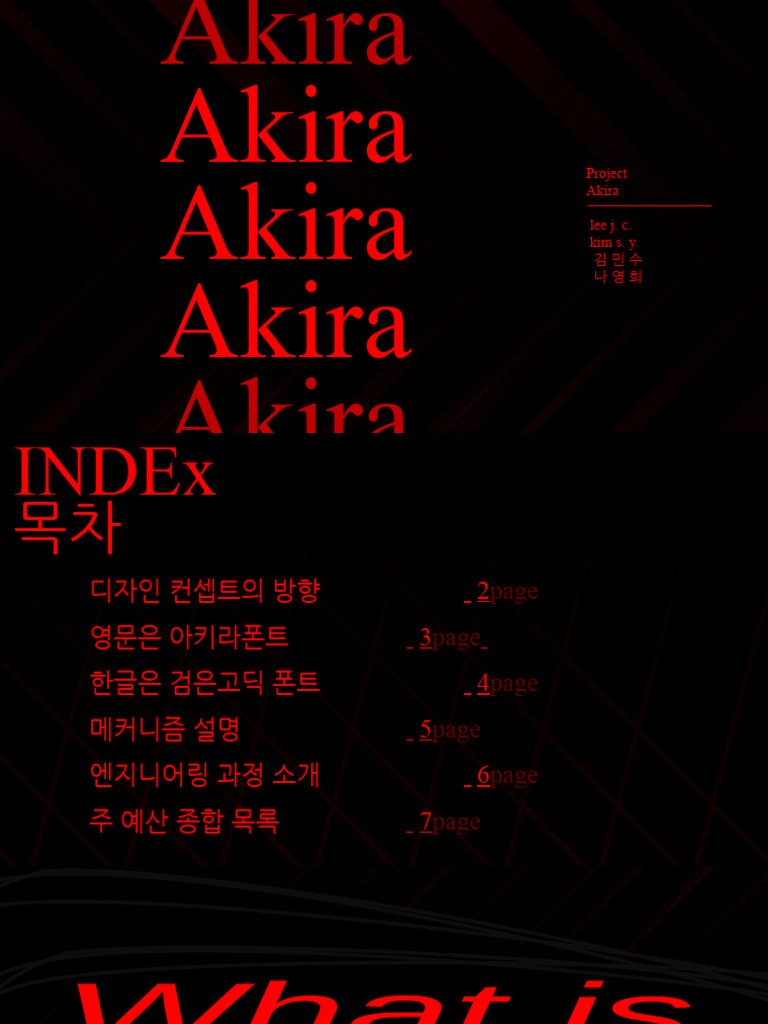 Akira Akira Akira: Project Akira lee j. c. kim s. y. 김 민 수 나 영 희 | PDF | Computer Networking ...