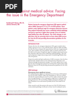 Best Practices for Managing Absconding Patients | PDF | Emergency ...