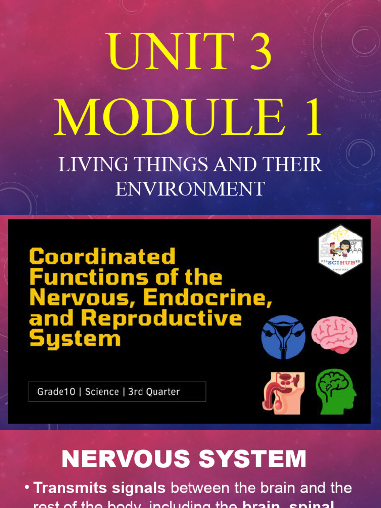 Sci 10 Unit 3 Mod 1 (Lecture) | PDF