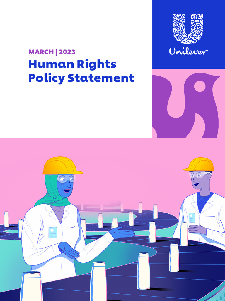 Unilever Human Rights Policy Statement | PDF | Human Rights ...