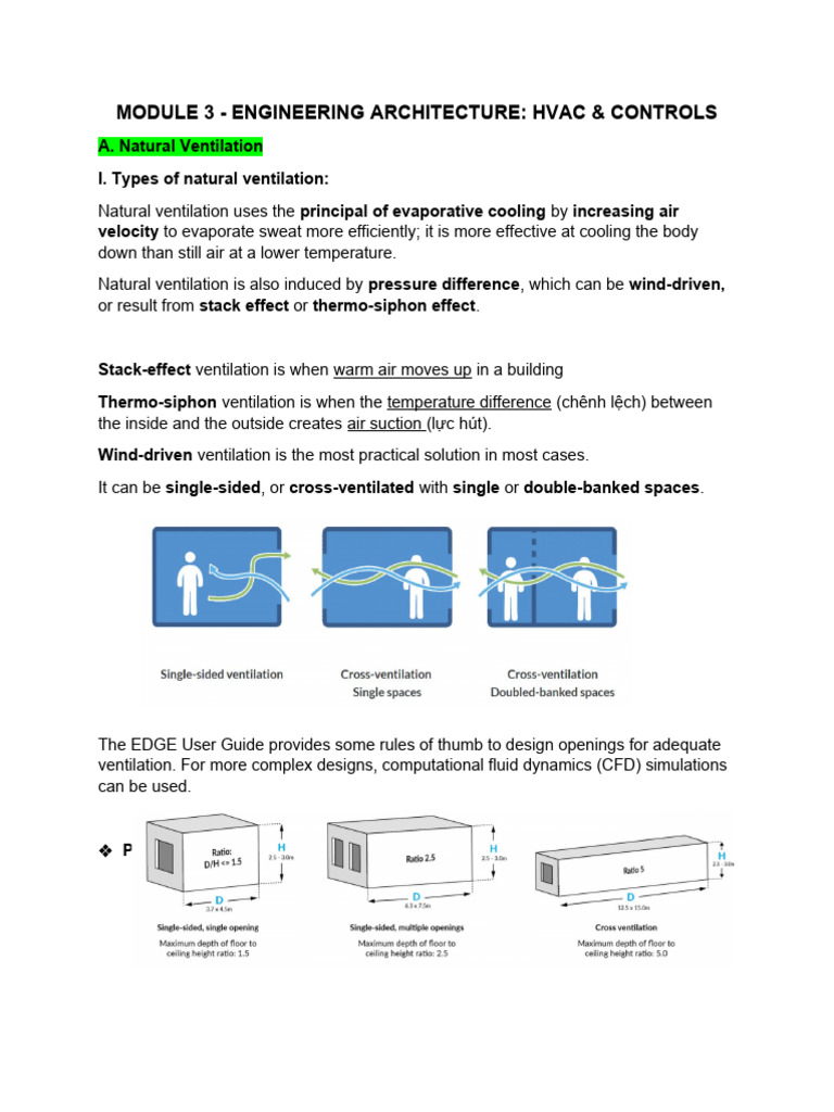 Module 3 - Engineering Architecture - Hvac & Controls | PDF | Air ...