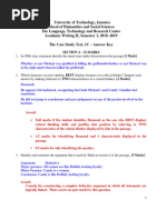 LOGIC CHAPTER 5 - Lecture Note | PDF | Fallacy | Argument