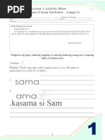 Sample Survey Questionaire (Tagalog) | PDF