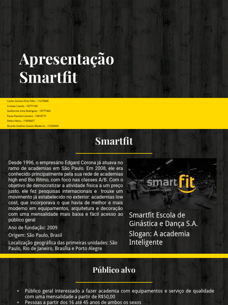 Smartfit | PDF | Brasil | Ginástica