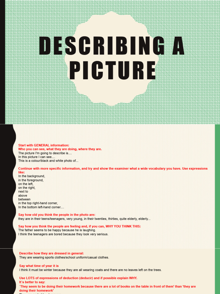 DESCRIBING | PDF