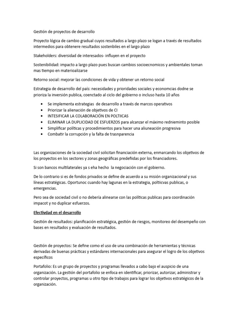 Apuntes de INTRODUCCIÓN A LA GESTIÓN DE PROYECTOS E INICIO DEL PROYECTO ... Apuntes de INTRODUCCIÓN A LA GESTIÓN DE PROYECTOS E INICIO DEL PROYECTO ...