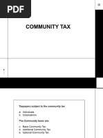 Cedula / Community Tax Certificate | PDF