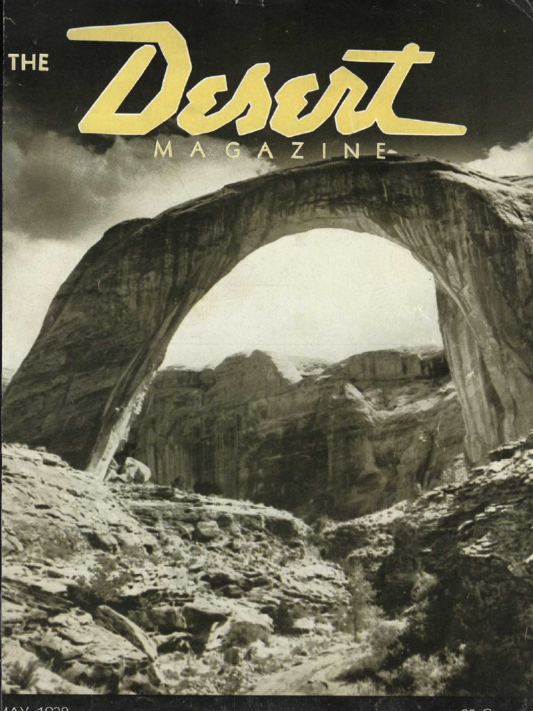 Desert Magazine 1938 May | PDF | History