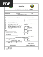 CS Form No. 6 Revised 2020 Application For Leave Fillable Final2021 ...