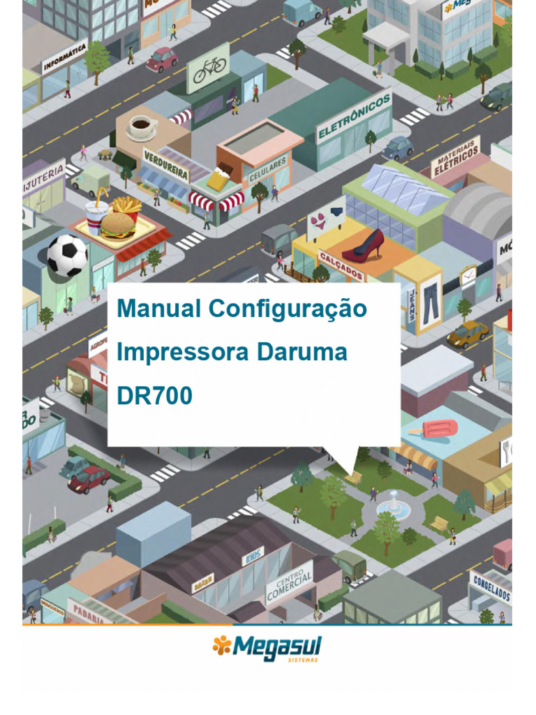 Manual Configuracao Impressora Daruma Dr700 | PDF | Driver de dispositivo | Direitos Autorais