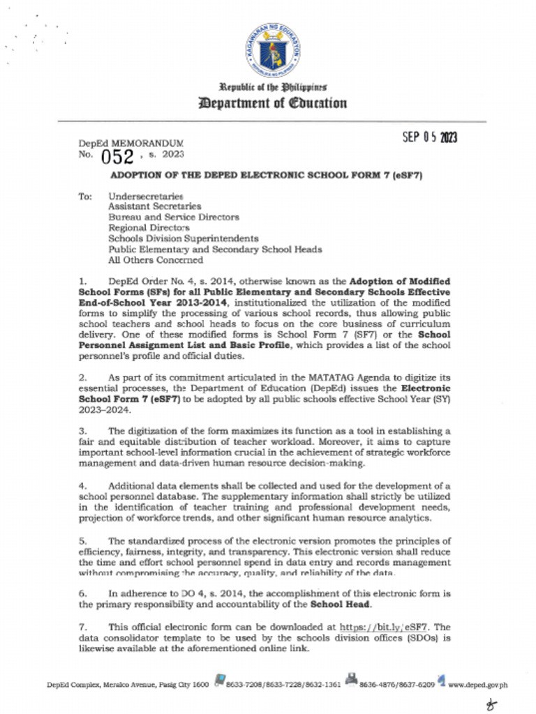 DM s2023 052 | PDF | Technology & Engineering