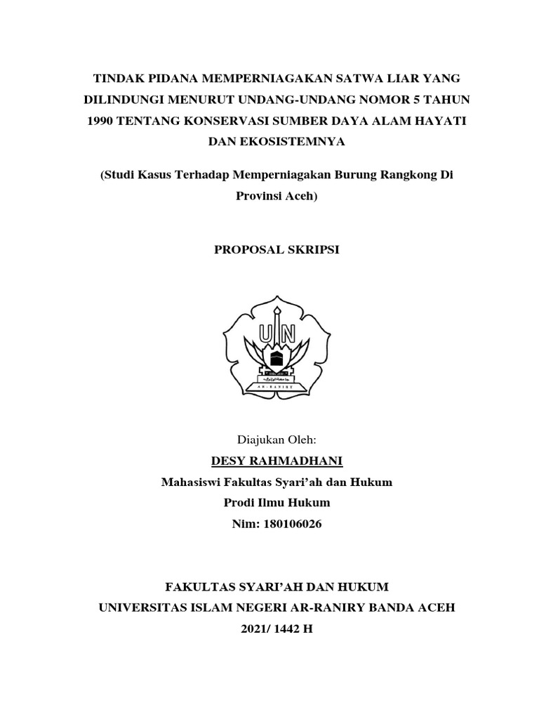 Proposal Skripsi Desy Rahmadhani | PDF | Kesehatan Holistik | Sains & Matematika