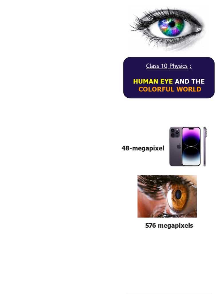 Light Human Eye 1 | PDF | Eye | Human Eye
