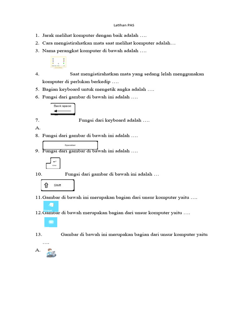 TIK Kelas 2 Lat | PDF
