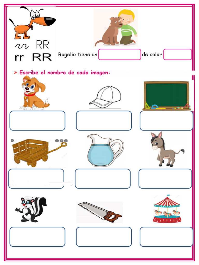 Ficha de Extensión Letra Doble RR | PDF