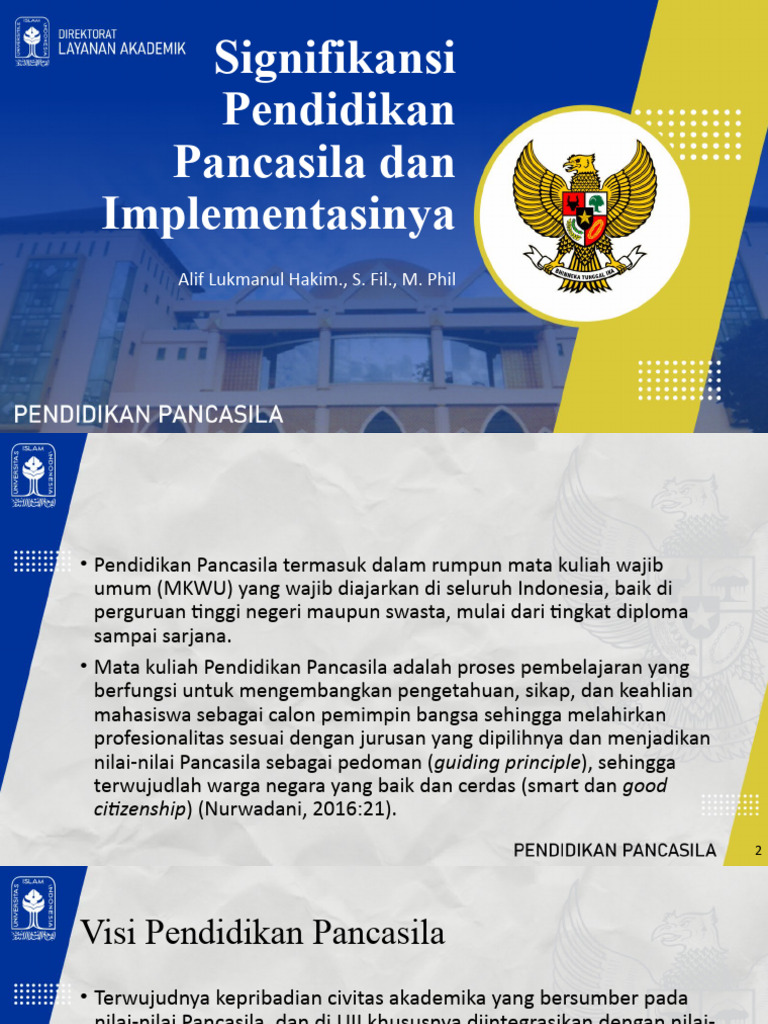 Urgensi Pendidikan Pancasila | PDF Urgensi Pendidikan Pancasila | PDF