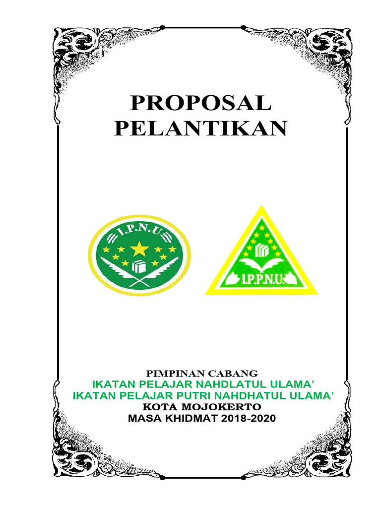Proposal Pelantikan | PDF
