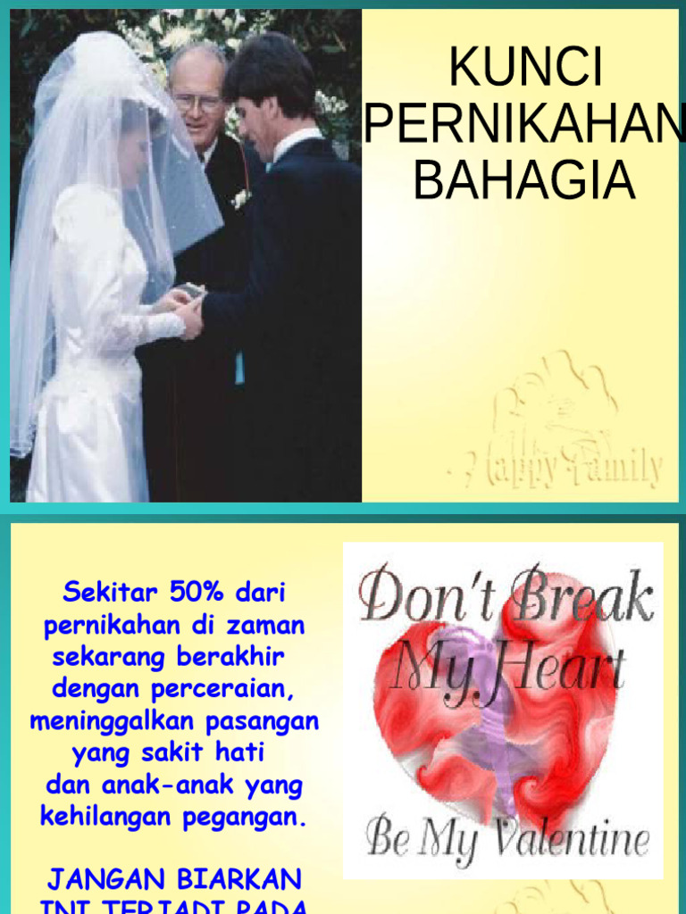 5 Kunci Pernikahan Bahagia | PDF