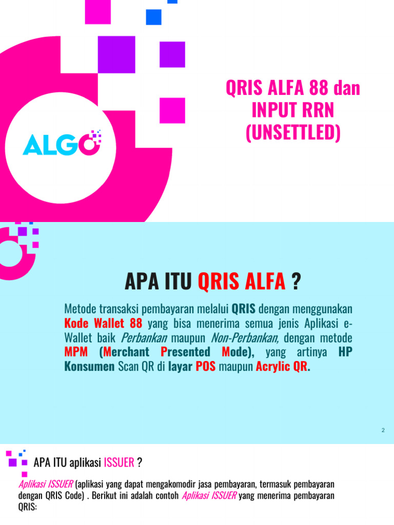 Materi Training Qris Input Rrn New Version 08 09 23 Pdf