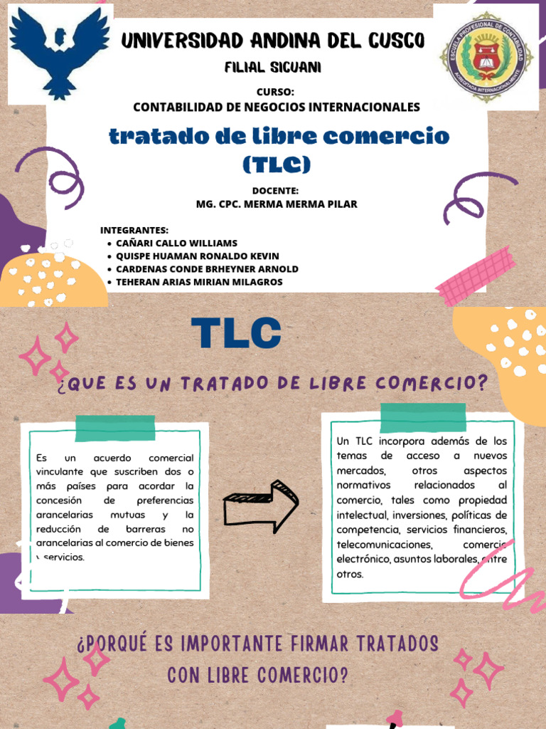 TLC - Expo | PDF | Comercio | Tratado de Libre Comercio Norteamericano