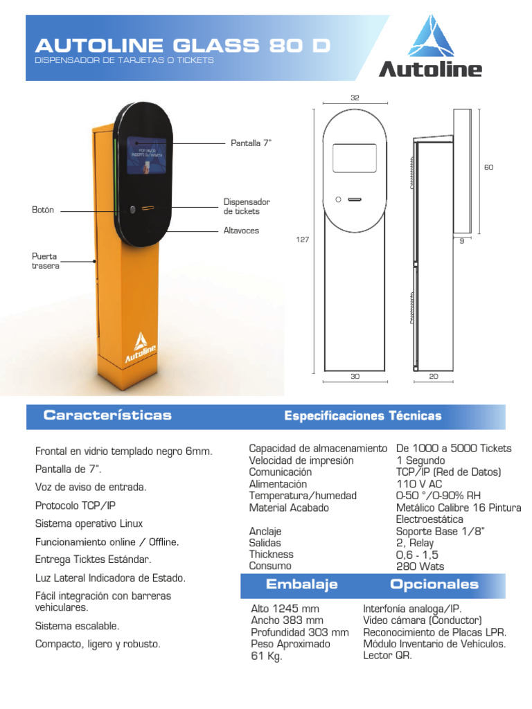 Autoline Ptickets Glass | PDF