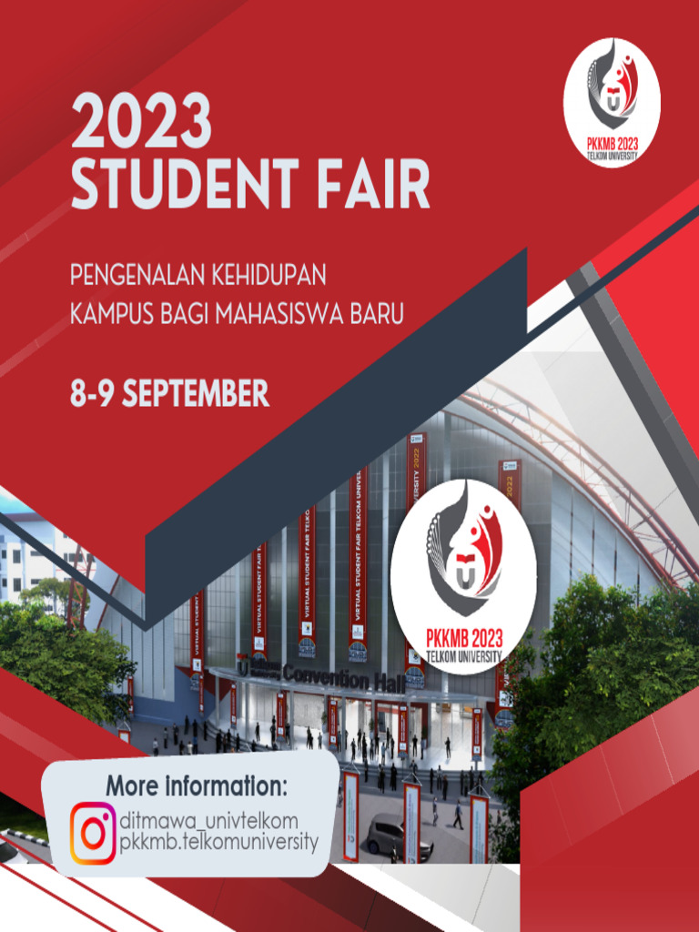 Panduan Student Fair 2023 Telkom University | PDF | Seni