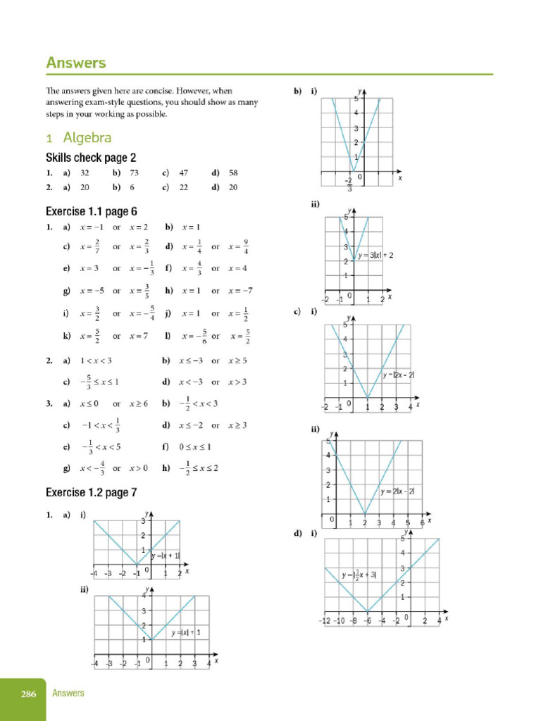 Pure-Math-2-all Answers | PDF