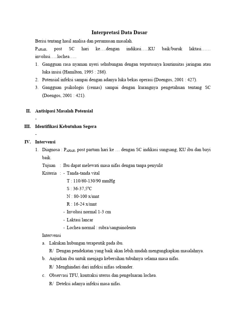 Interpretasi Data Dasar | PDF