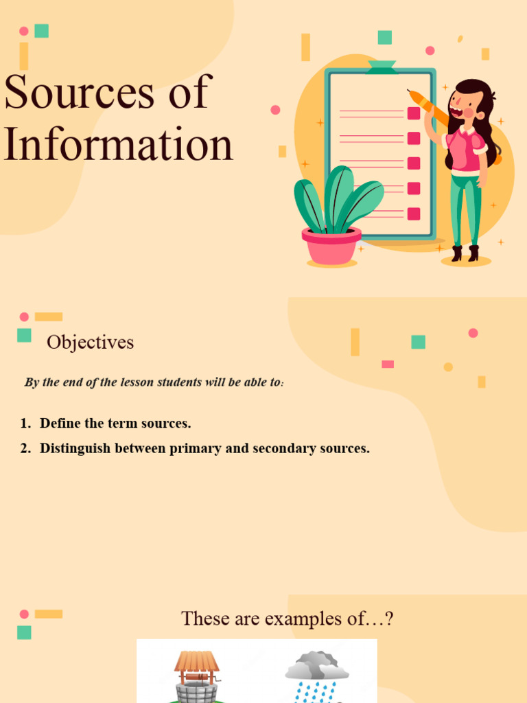 Sources of Information (History) | PDF | Primary Sources | Human ...