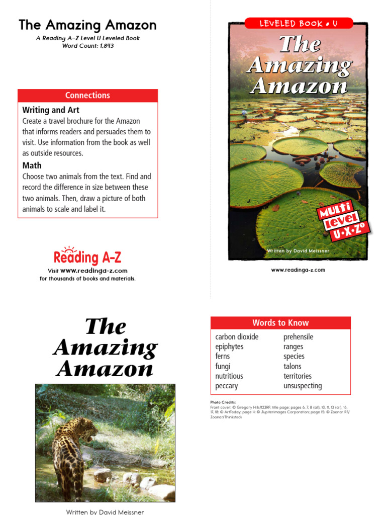 Amazon Reading | Download Free PDF | Rainforest | Amazon Rainforest