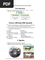 Physical Properties of Milk | PDF | Milk | Density