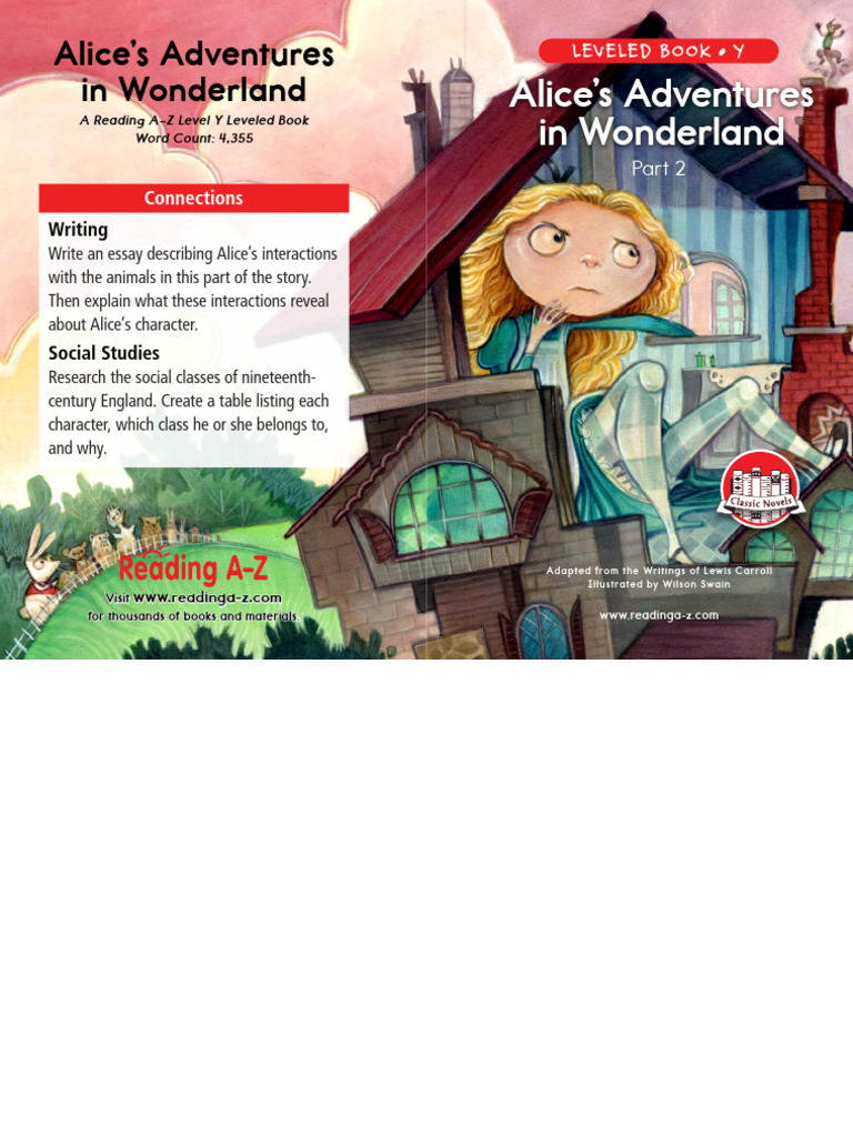 Alice - S Adventures in Wonderland (Part 2) | PDF | Alice (Alice's ...