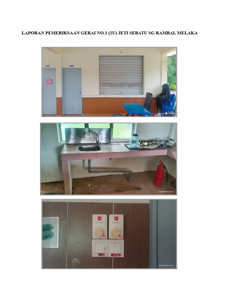 Gerai No.1 Jeti Kuala Sebatu | PDF
