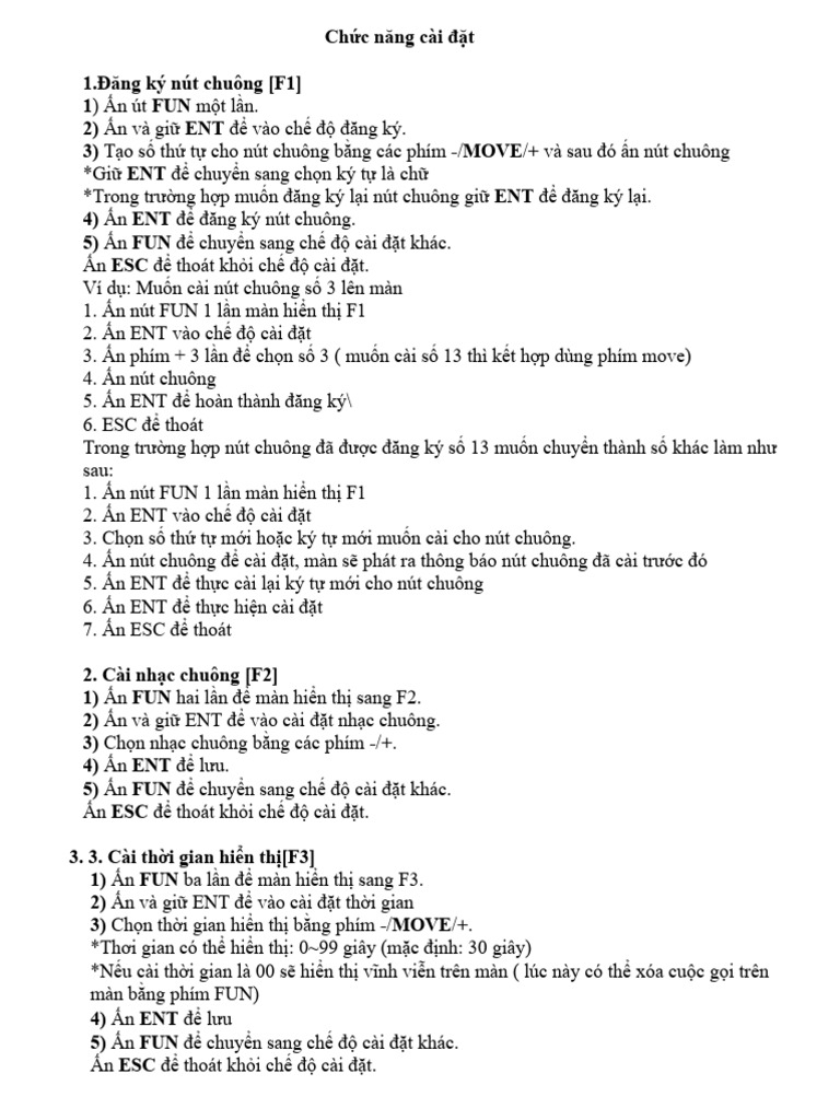 Cài đặt Ringo | PDF