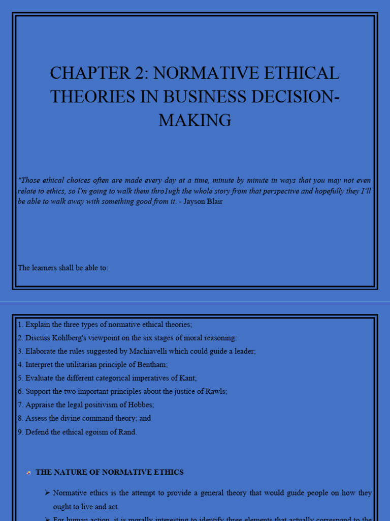 Chapter 2 | PDF | Utilitarianism | Virtue Ethics