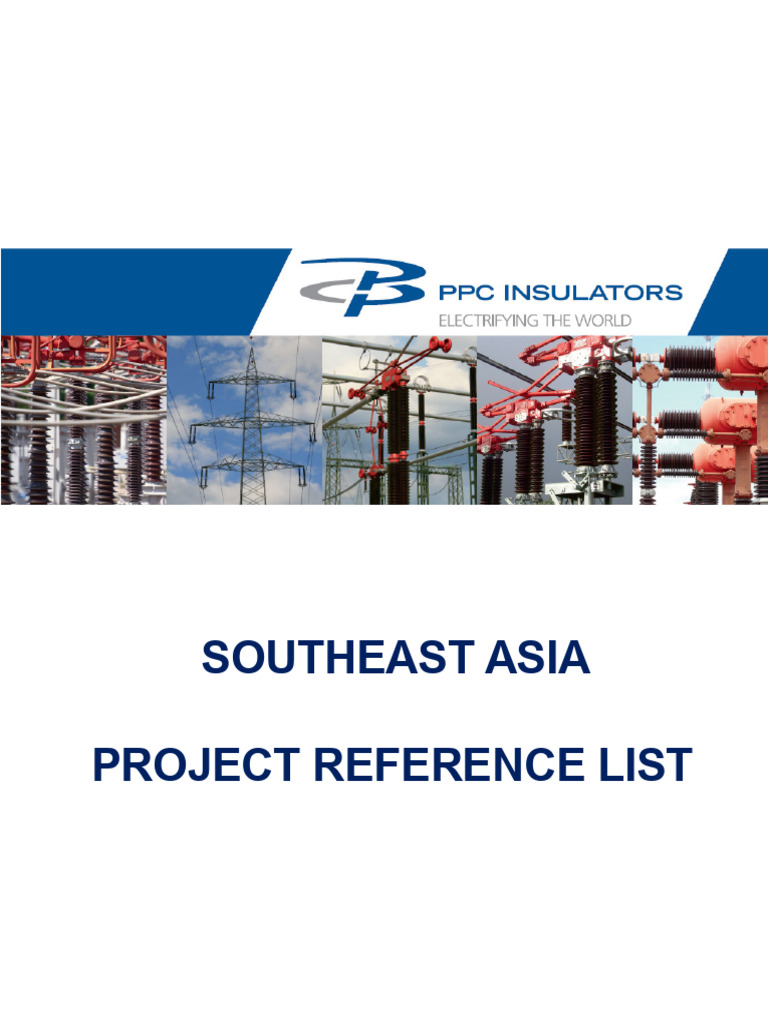 PPC INSULATORS - Southeast Asia Project Reference List (Jan 2020) | Download Free PDF ...