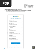 Panduan Akses Aplikasi SEHATI Kemenkeu | PDF