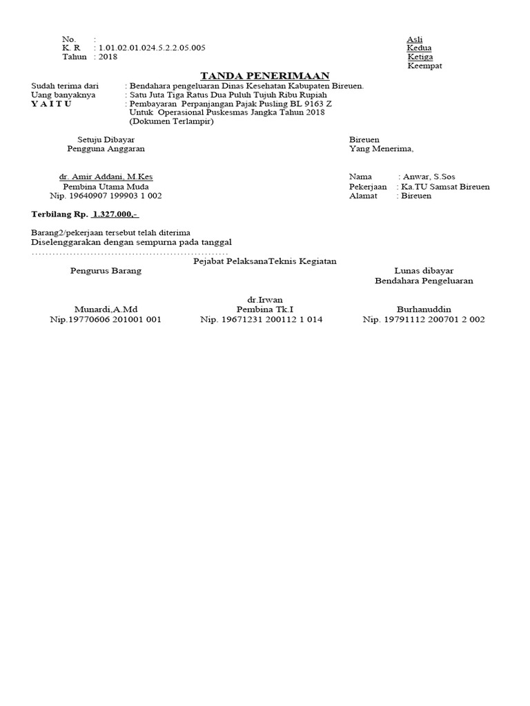 STNK Ambulance | PDF