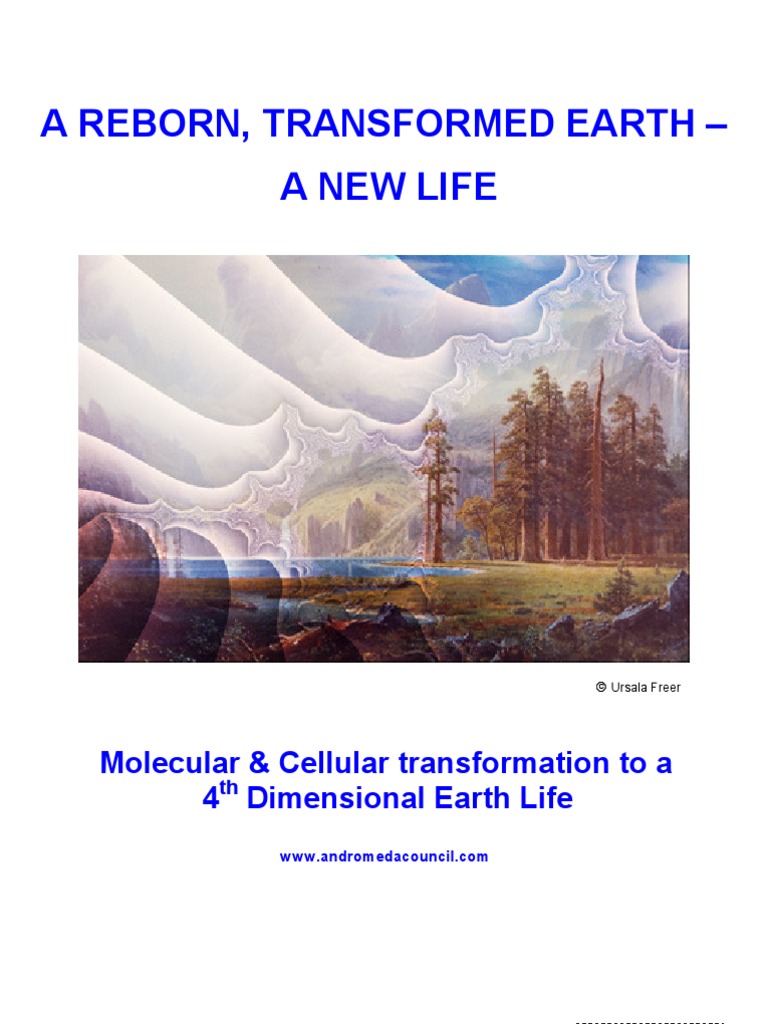 Transformation To A 4th Dimensional Earth Life | PDF | Blond | Earth