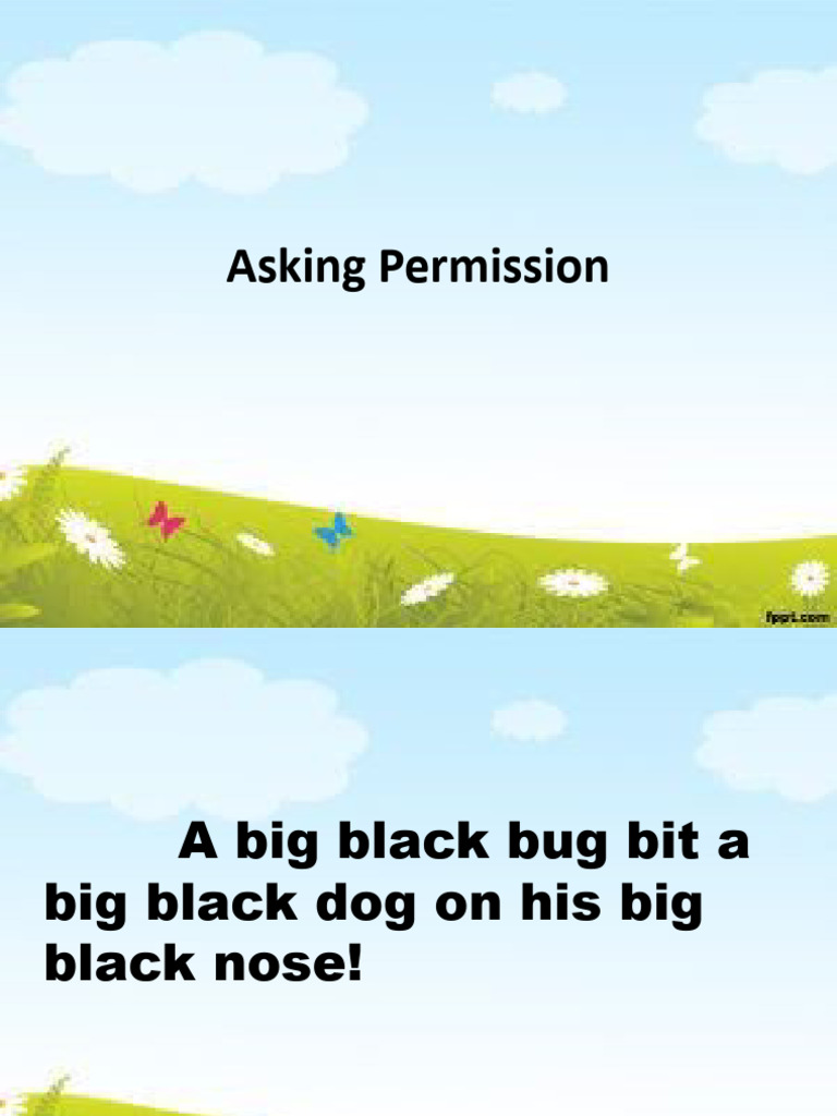 Asking Permission | PDF