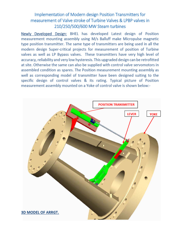 Modern Valve Position Transmitters | PDF