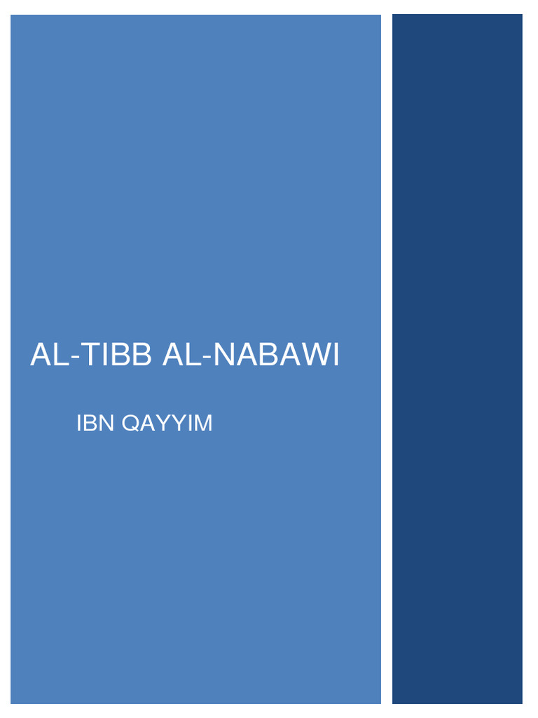 Al Tibb Al Nabawi Ibn Qayyim in Sundanese | PDF