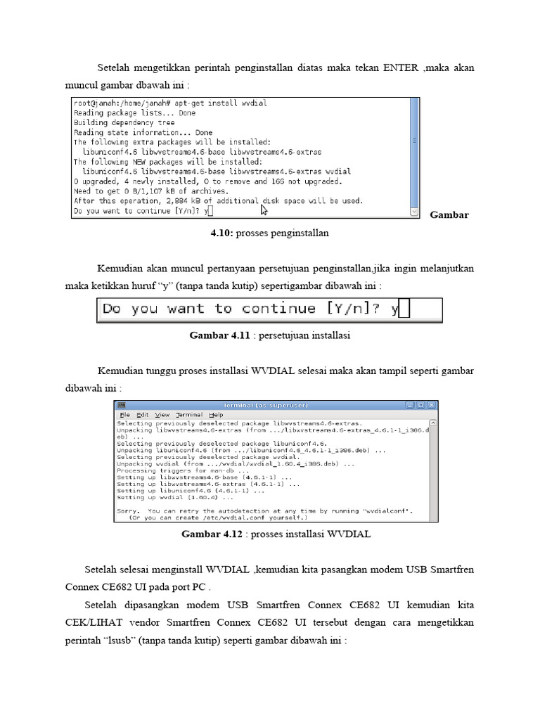 Setting Modem SMARTFREN | PDF