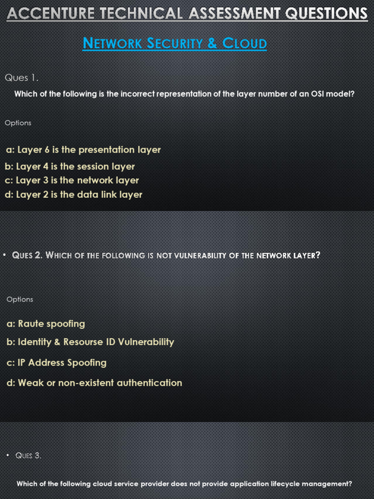 Etwork Ecurity Loud: Ques 1 | PDF | Cloud Computing | Microsoft Office