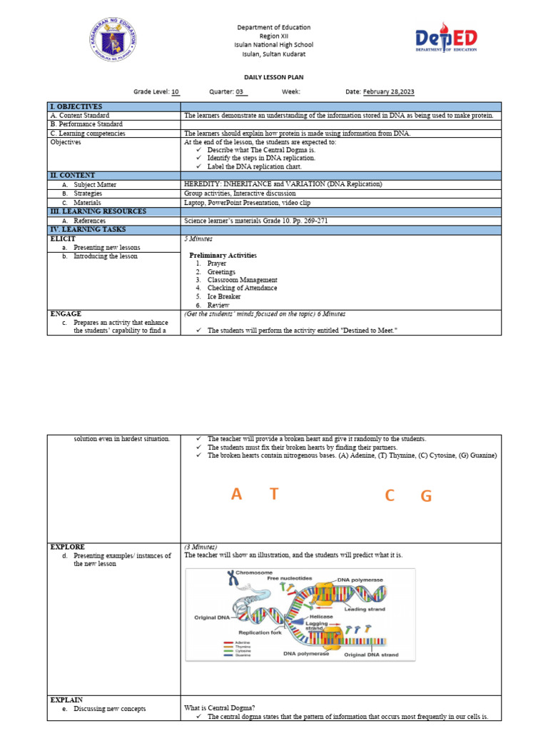 DNA Replication LP | PDF | Dna | Dna Replication